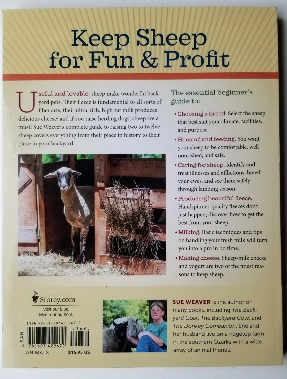 BOOK: The Backyard Sheep: An Introductory Guide to Keeping Productive ...